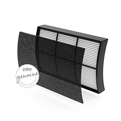 Pure Enrichment® Genuine 2-in-1 True HEPA Official Replacement Filter for The PureZone™ Breeze Tabletop Air Purifier (PECOMPAP)