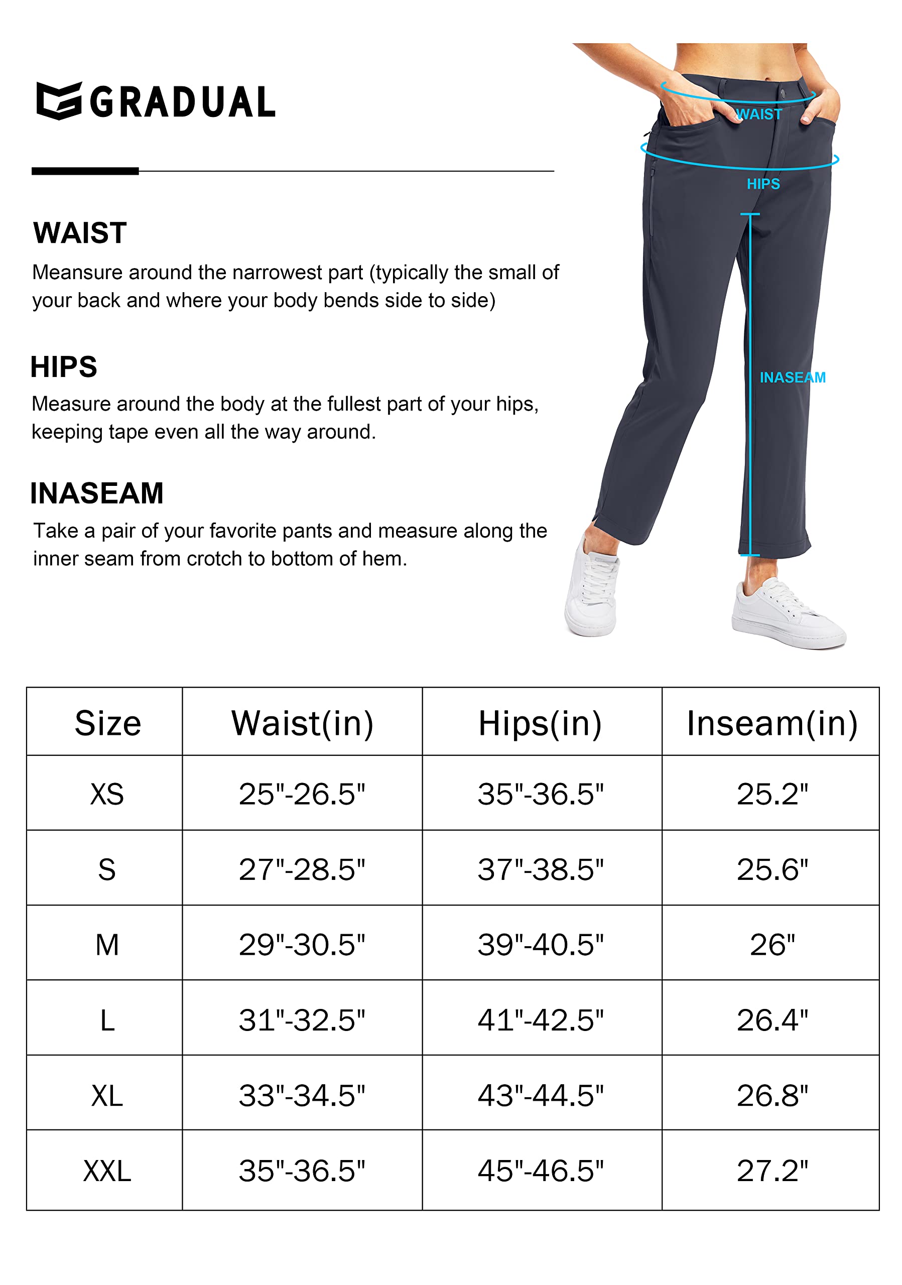 Women's Golf Pants with Zipper Pockets 7/8 Stretch Sweatpants Casual Athletic Work Ankle Pants for Women(Grey_camo,L)