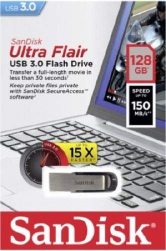 SanDisk 256GB Ultra Flair USB 3.0 Flash Drive (10 Pack) High Speed Memory Pen Drive (SDCZ73-256G-G46) Bundle with 5 Everything But Stromboli Lanyards