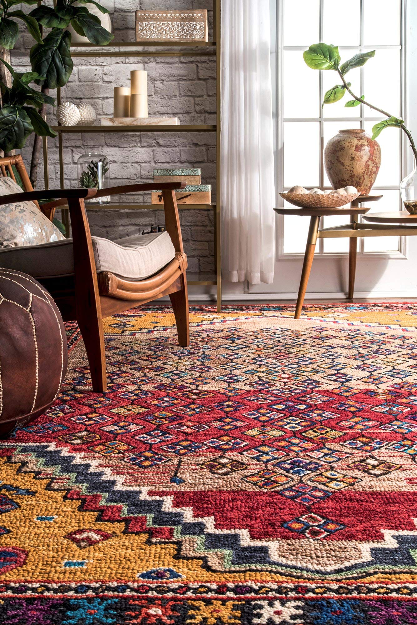 nuLOOM Bohemian Jana Persian Area Rug, 8' x 10', Multi