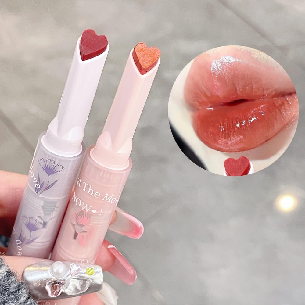 Plumping Lip Oil Tinted Lip Balm, Hydrating Lip Gloss Lip Care Transparent Toot Lip Oil Tinted