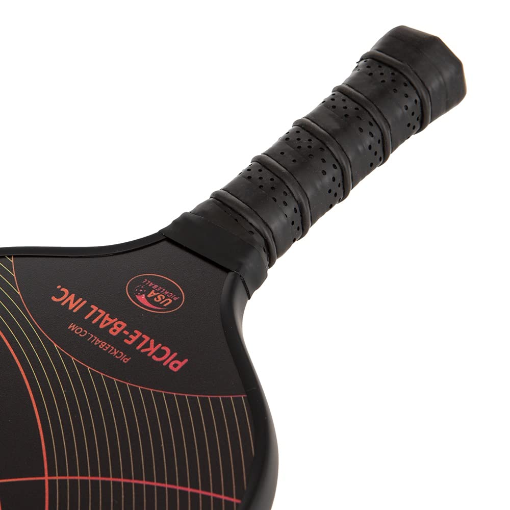 Pickle-Ball Eclipse Graphite Pickleball Paddle 2 Paddle & Ball Set| Includes 2 Paddles + 4 Outdoor Pickleballs + 2 Paddle Covers | Polymer Honeycomb Core, Graphite Hybrid Composite Face