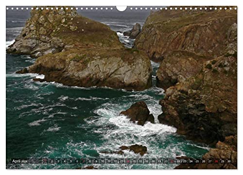 Rock in the surf (Wall Calendar 2024 DIN A3 Landscape), CALVENDO 12 Month Wall Calendar