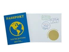 You're Jetting Off To Passport Travel Card Scratch To Reveal Your Personal Message Surprise Gift