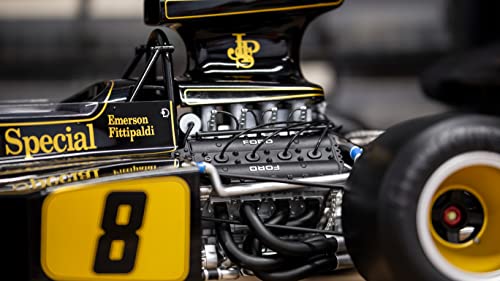 Pocher Lotus 72D John Player Special Emerson Fittipaldi 1972 British Grand Prix 1:8 Scale Diecast Model Kit HK114