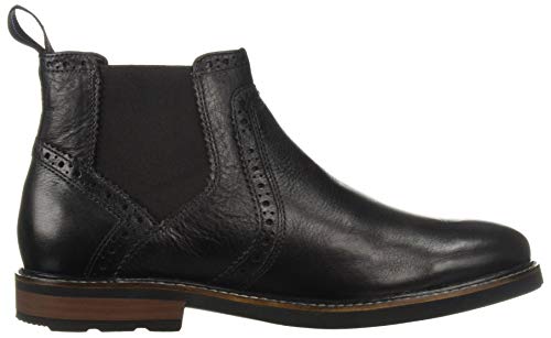 Nunn Bush mens Otis Chelsea With Kore Comfort Walking Technology Fashion Boot, Black Tumbled, 10.5 US