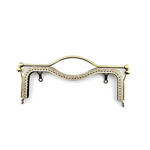 ZLXDP Women Bags Handle Metal Coin Purse Bag Handle Handbag Clasp Lock Arch Frame Accessories (Color : E, Size : 1)