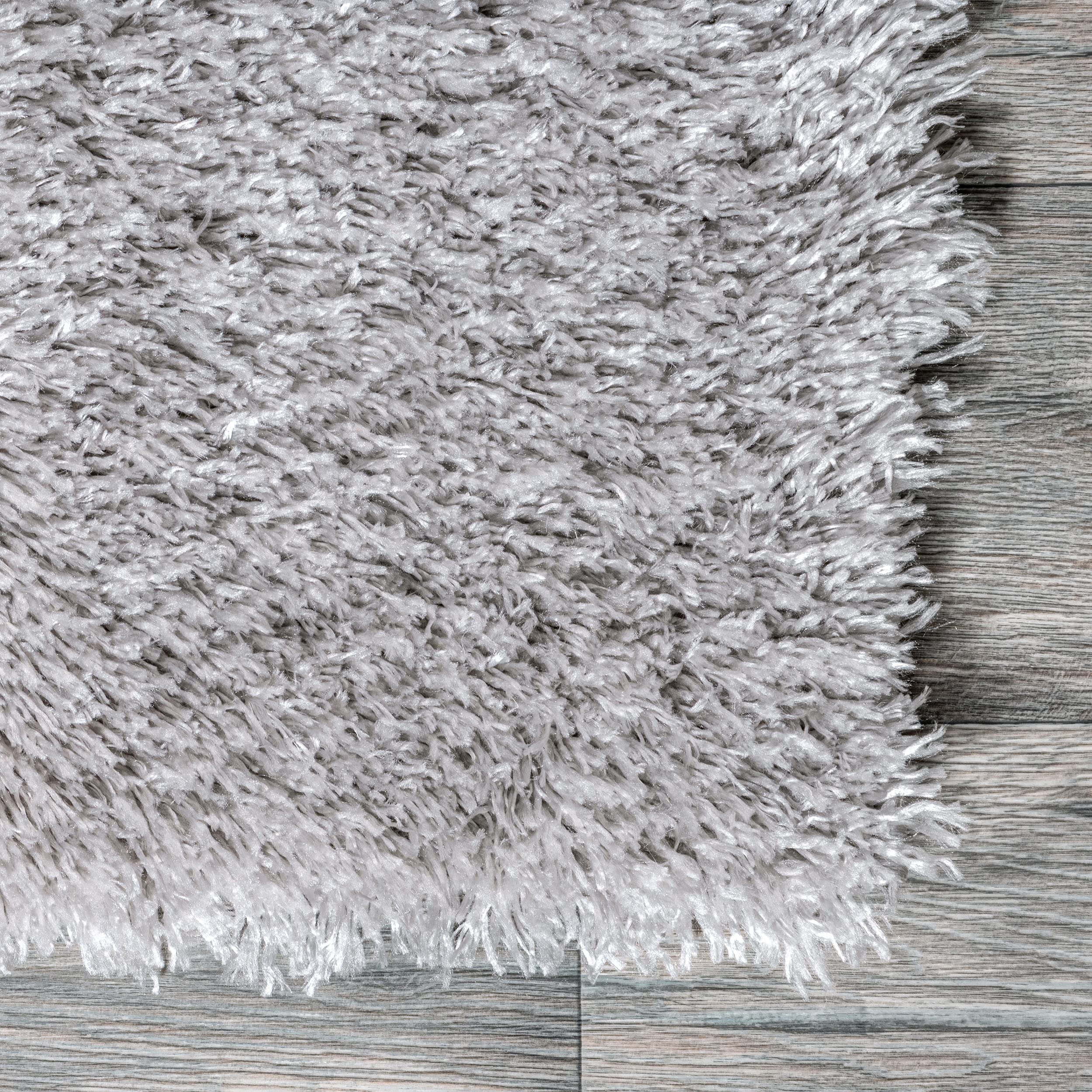nuLOOM Gynel Contemporary Shag Area Rug, 8x10, Baby Pink