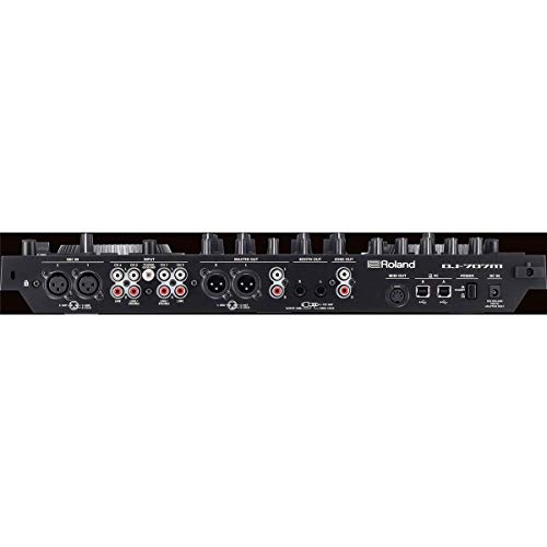 Roland DJ-707M Four-Channel, Four-Deck Serato DJ Controller