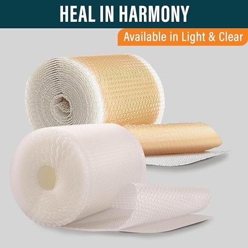 NUVADERMIS Silicone Scar Tape for Surgical Scars - 120" x 1.5" Roll - Extra Long Scar Sheets for C-Section, Tummy Tuck, Keloid, and Surgical Scars - Reusable Medical Grade Silicone Scar Tape - 1 Pack