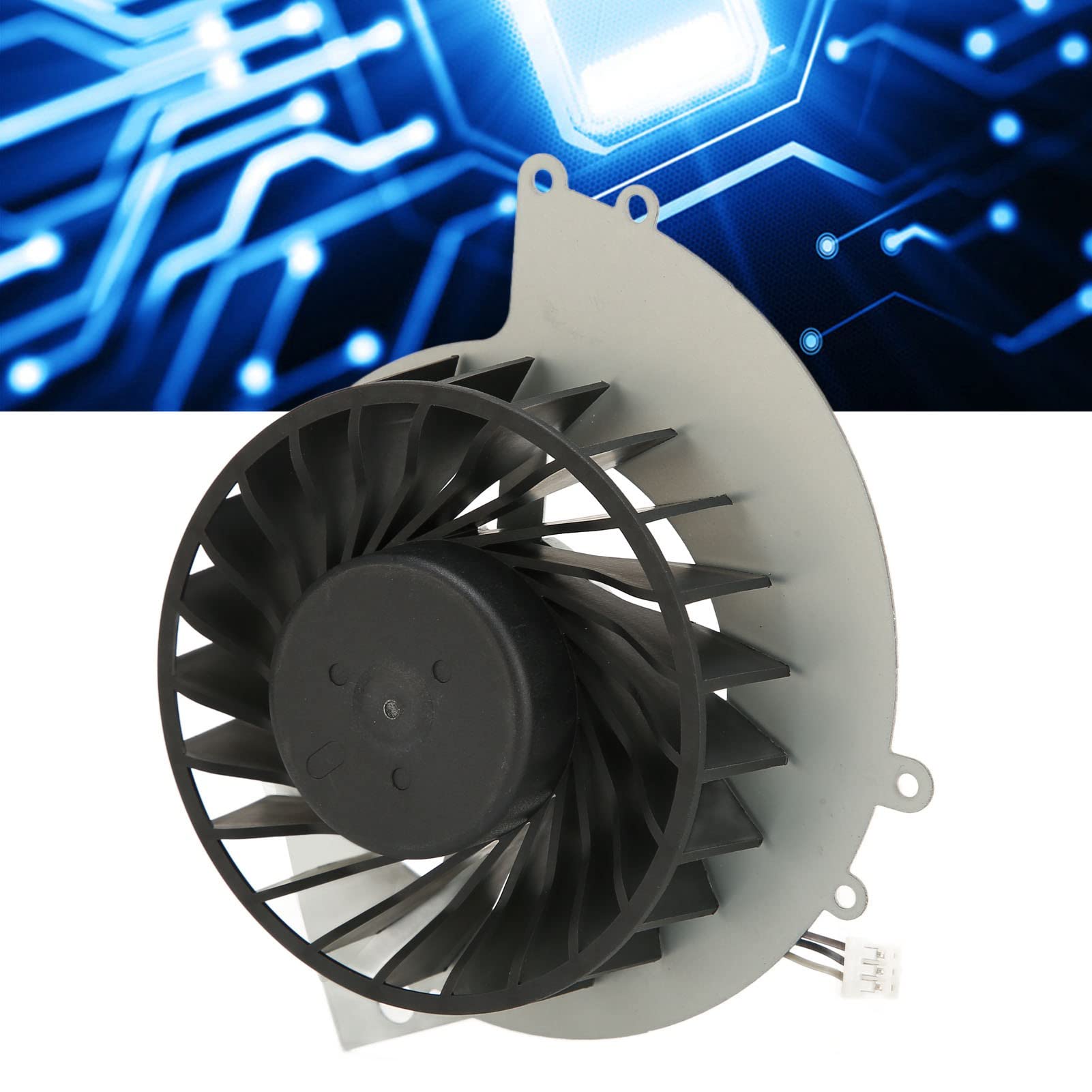 Zunate PS4 CPU Cooling Fan Replacement for PS4 CUH 1200 CUH 12XX CUH 1200AB01 1200AB02 1215A 1215B Series Games Console