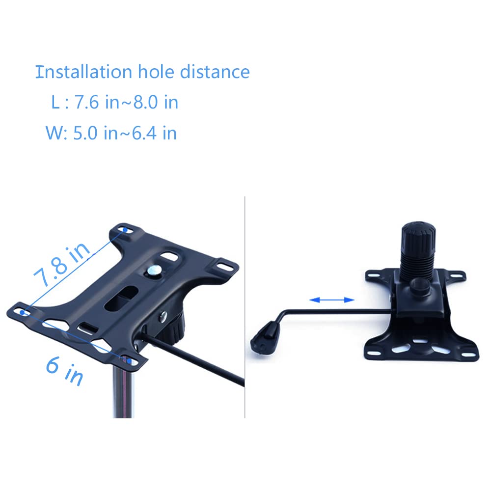 PHARMEE Replacement - Heavy Duty Office Chair Tilt Control - 7.8inx 6in (L x W) - Office Chair Casters, Office Wheel Replacement