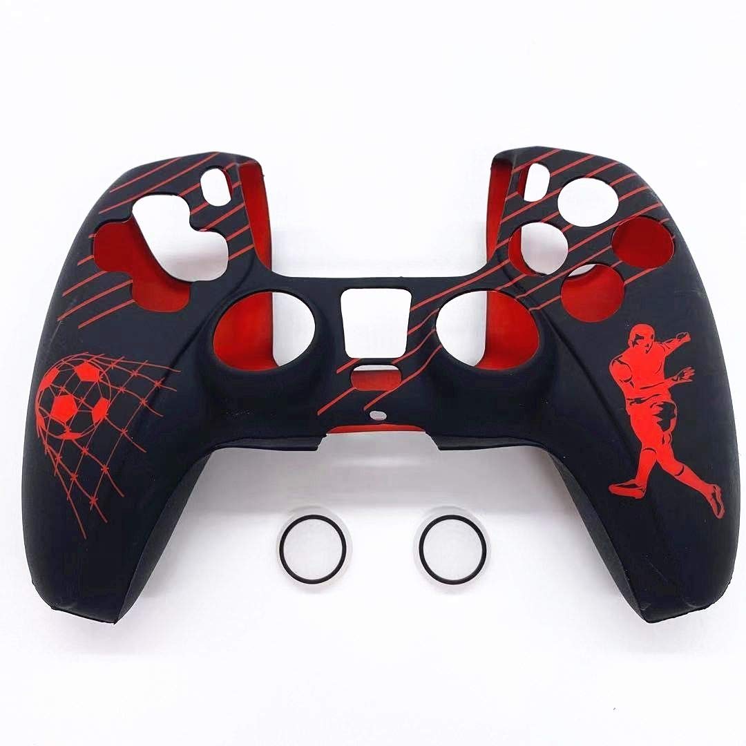 RJ 3 pack Silicone Cover for PS5 Controller. Anti Slip Controller Sleeve for PlayStation 5 Controller with Thumb Grips
