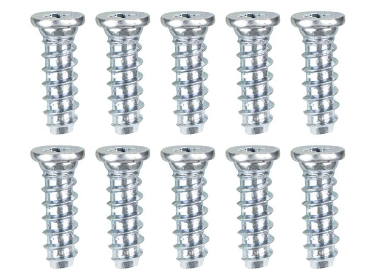 Spare Hardware Parts Bed Frame Screw (Replacement for IKEA Part #110789/126860) (Pack of 10)