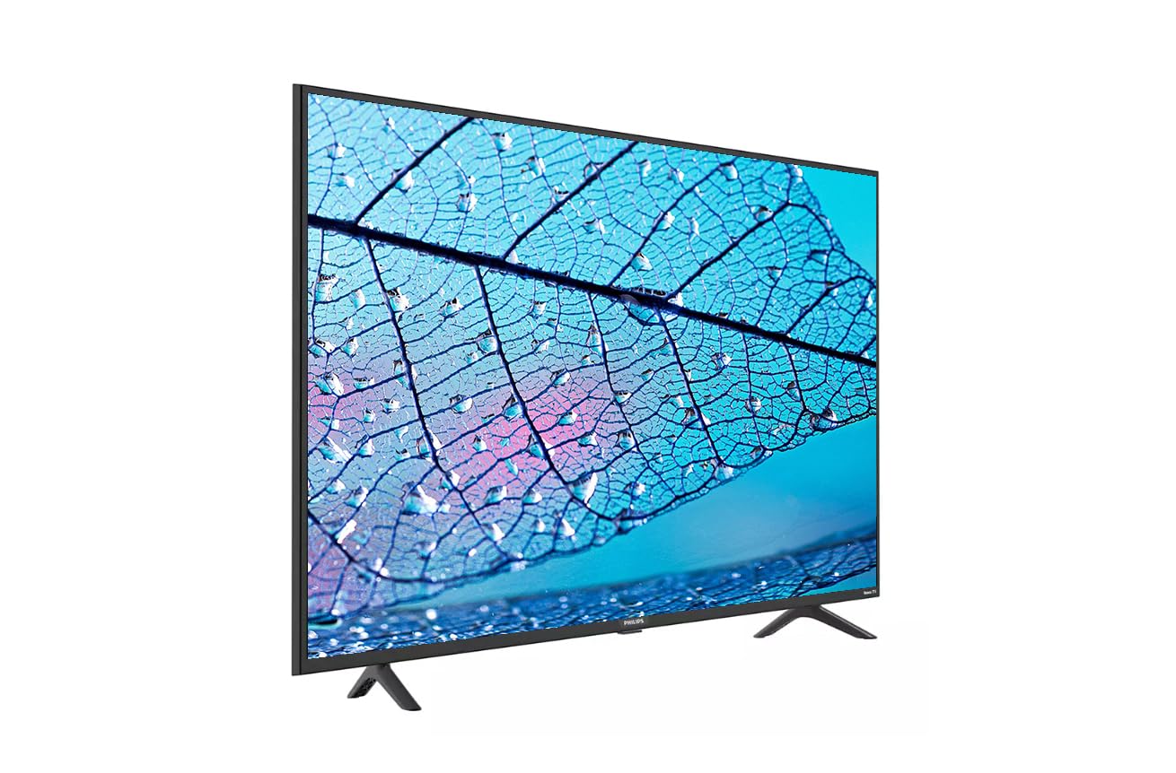 PHILIPS 65-Inch Television Series 4 Ultra HD 4K with Wi-Fi Connectivity and Mobile App, Flat Screen TV Compatible with Apple Home Kit, Alexa and Google Assistant(Renewed)