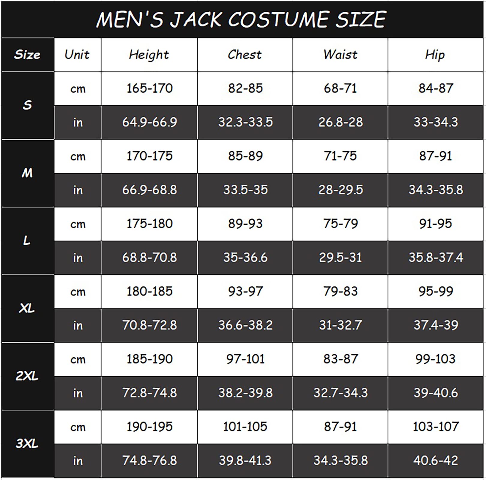 nezababycos Jack Skellington Costume Nightmare Before Christmas Cosplay Sally Uniform Halloween for Adult Men XL