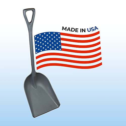 Remco 69824 Seamless Hygienic Shovel - BPA-Free, Food-Safe, Commercial Grade Kitchen and Gardening Accessories, 14", Red