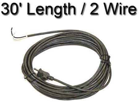 Woxuyzes 30 Foot Gray Vacuum Power Cord for Eureka Bissell Shark Dyson All Upright Vacuum Cleaner