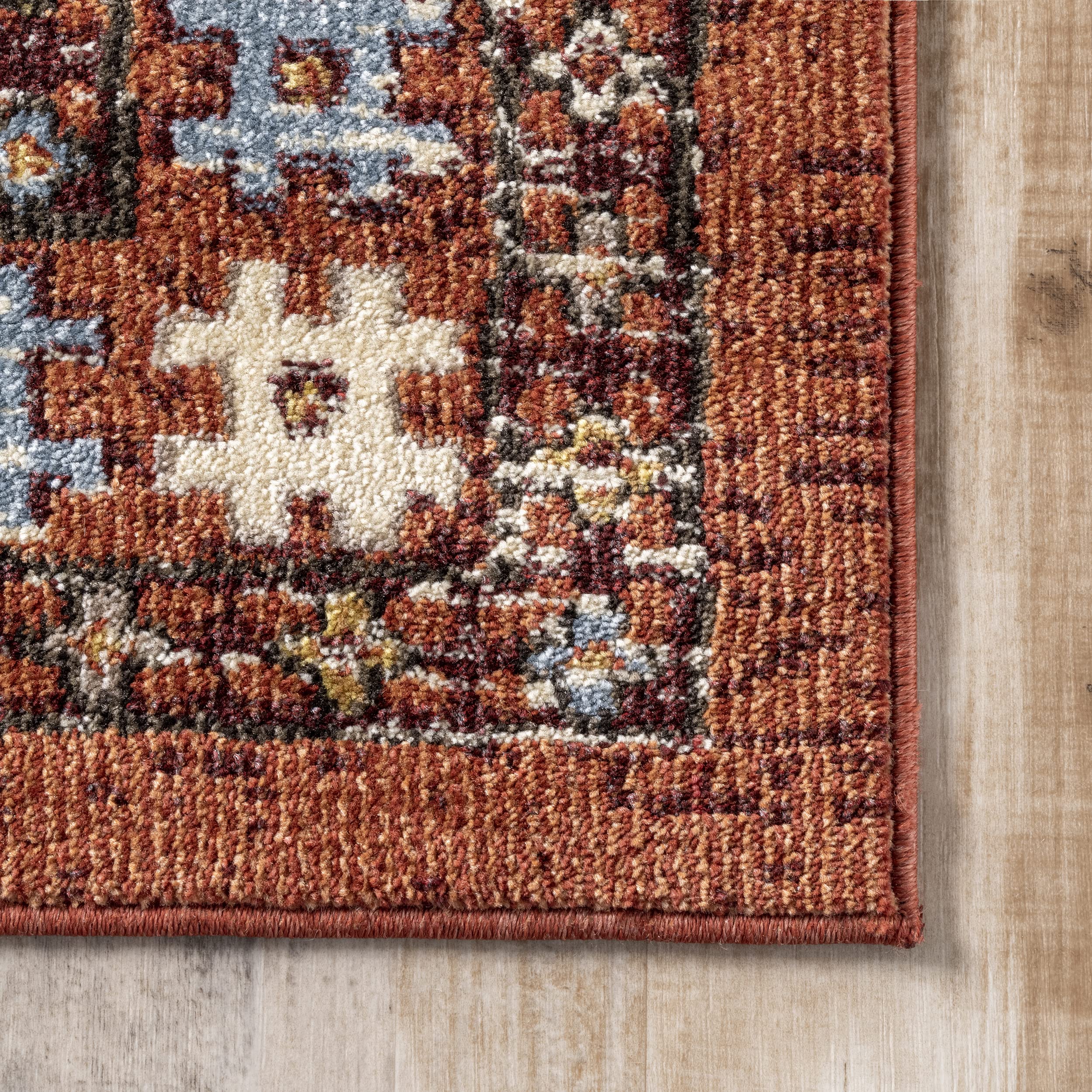 nuLOOM Transitional Tribal Wilma Area Rug, 8x10, Orange