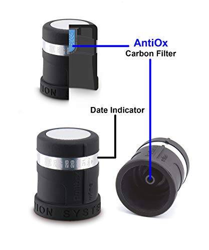Wine Preserver and Stopper by PullTex│Save Your Open Wine and Keep it Tasting Fresh For Up To 10 Days with Our Patented System of Preventing Wine Oxidation│1000 Uses Guaranteed