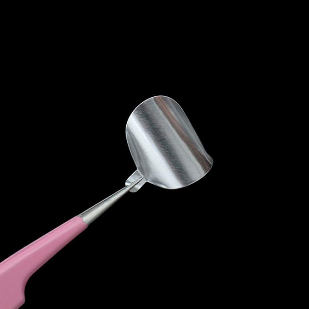 NXWVPC 600 Pcs 2.5cm Disposable Eyelash Glue Holder Pallet Sticker Paper Eyelash Extension Glue Pad Stand On Eyelash Jade Stone Cosmetic Makeup Tool