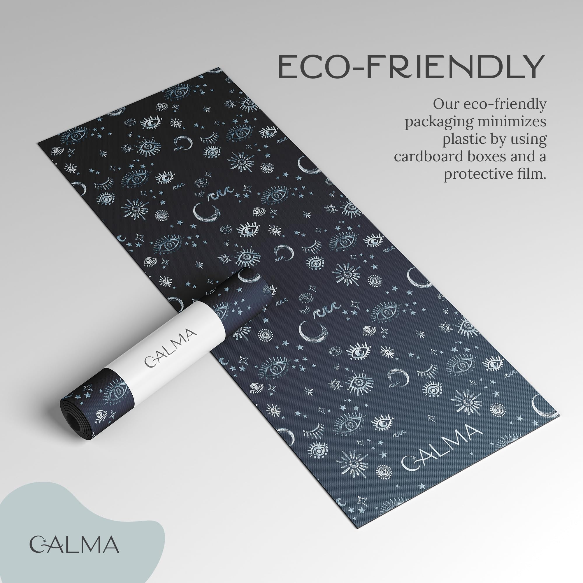 Yoga Mat Thick | Premium Quality for Home Workout & Gym | Non-Slip & Eco-Friendly | Yoga Mats with Unique Design for Exercise Equipment