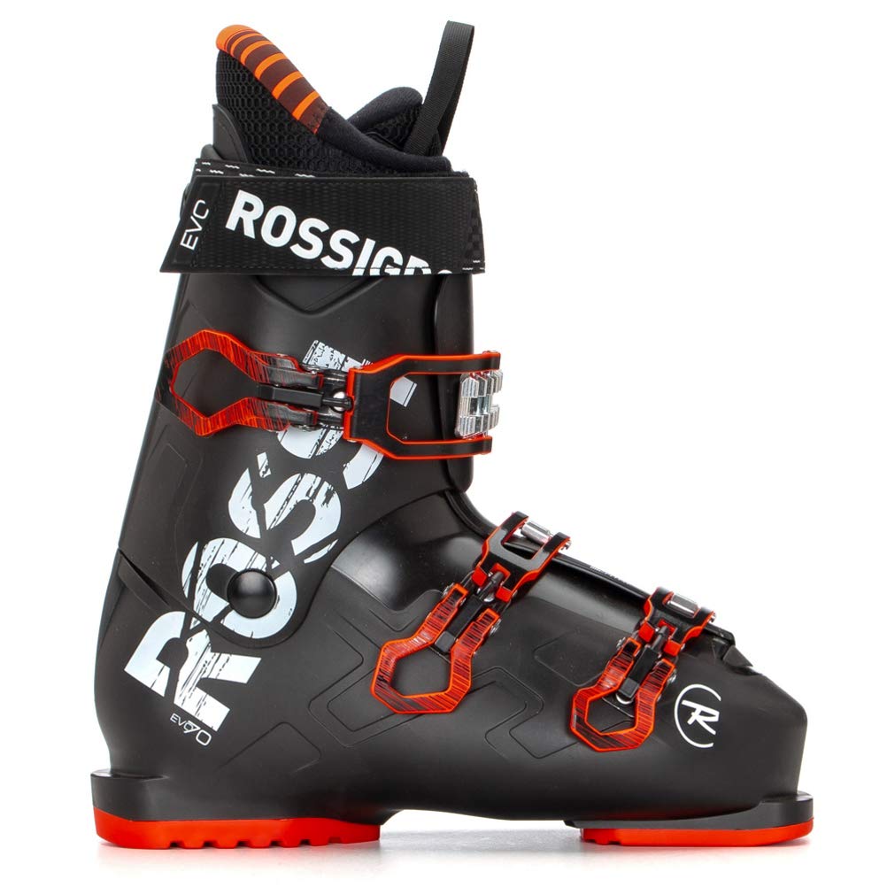 Rossignol Evo 70 Ski Boots Mens Sz 10.5 (28.5) Black/Red