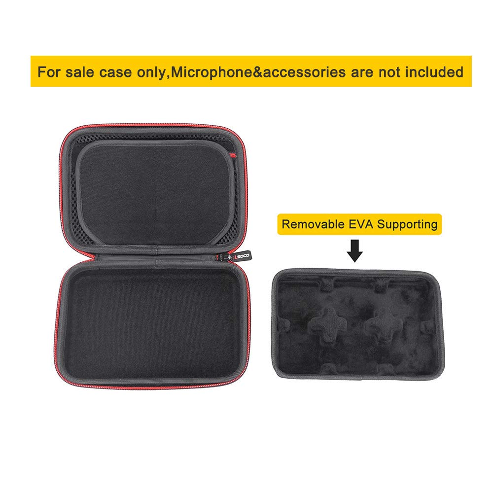 RLSOCO Case for RØDE Wireless Go II/Wireless ME/Wireless GO Wireless Microphone System - Fits for Rode Wireless Go 2 Microphone (Black)