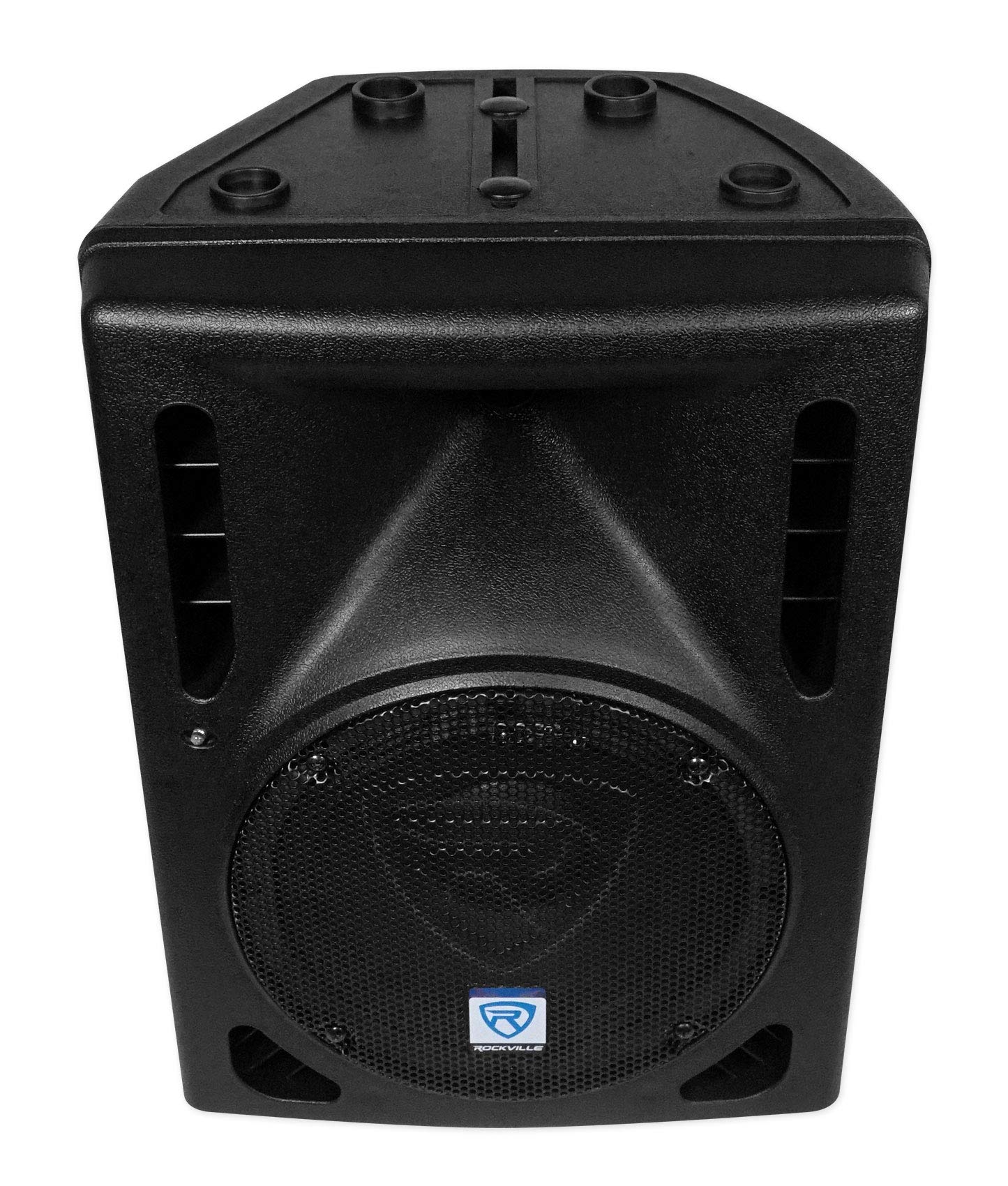Rockville RPG8BT V2 8" Powered 400W DJ PA Speaker Bluetooth/Wireless/Remote/EQ, Black