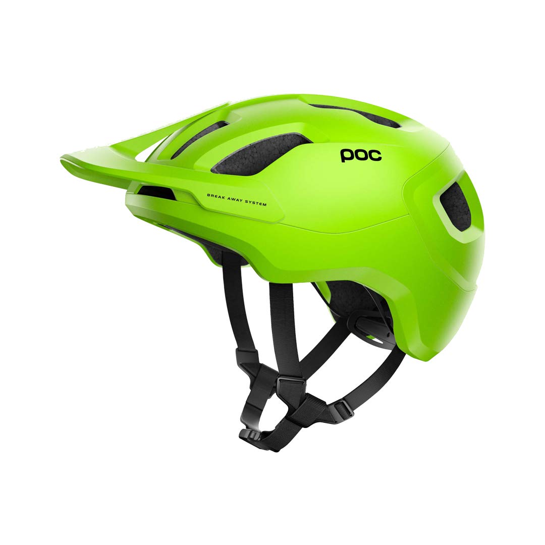 POC, Axion Spin Mountain Bike Helmet for Trail and Enduro, Fluorescent Yellow/Green Matt, X-Large/XX-Large