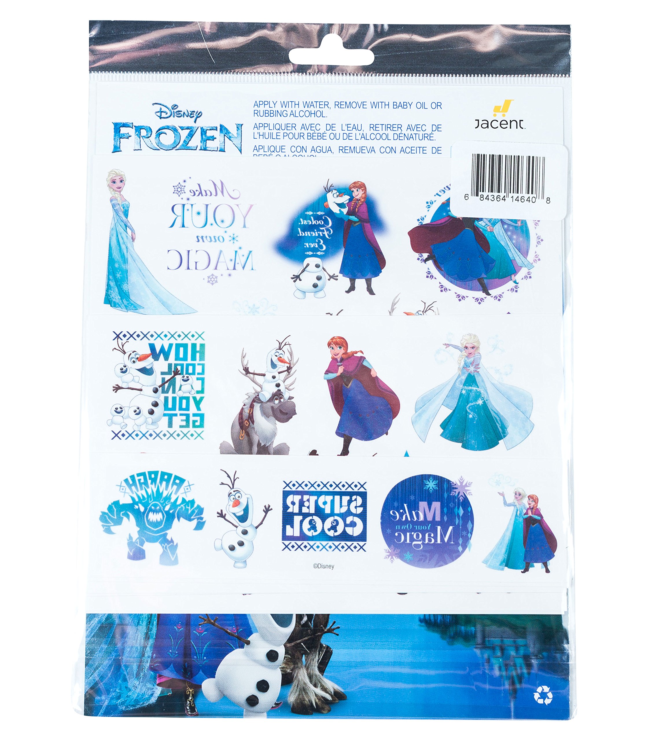 Savvi Disney Temporary Tattoos, Set of 50, Disney Frozen