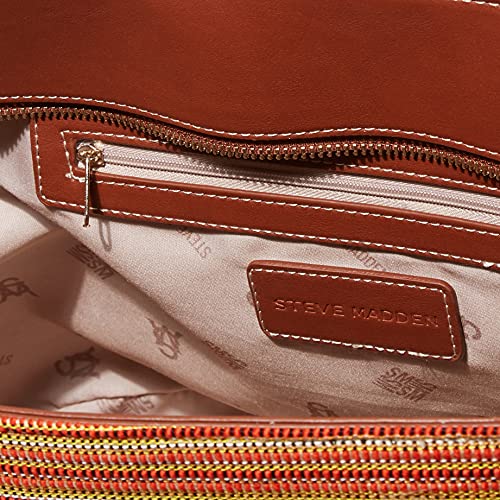 Steve Madden Nettie Raffia Tote Bag, Multi