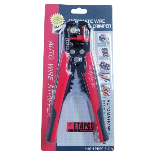 Wire Stripper, Wire Stripper Tool, Wire Strippers, Wire Strippers Electrical, with Wire Crimper and Wire Cutters, Self Adjusting, Automatic Wire Stripper, wire stripper and crimping tool