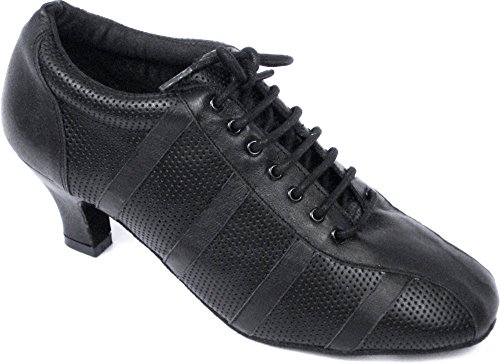 Vida Mia - Women's Dance Sneakers (Practice Shoes for Ballroom, Latin, Salsa, Argentine Tango (38 Euro) Black