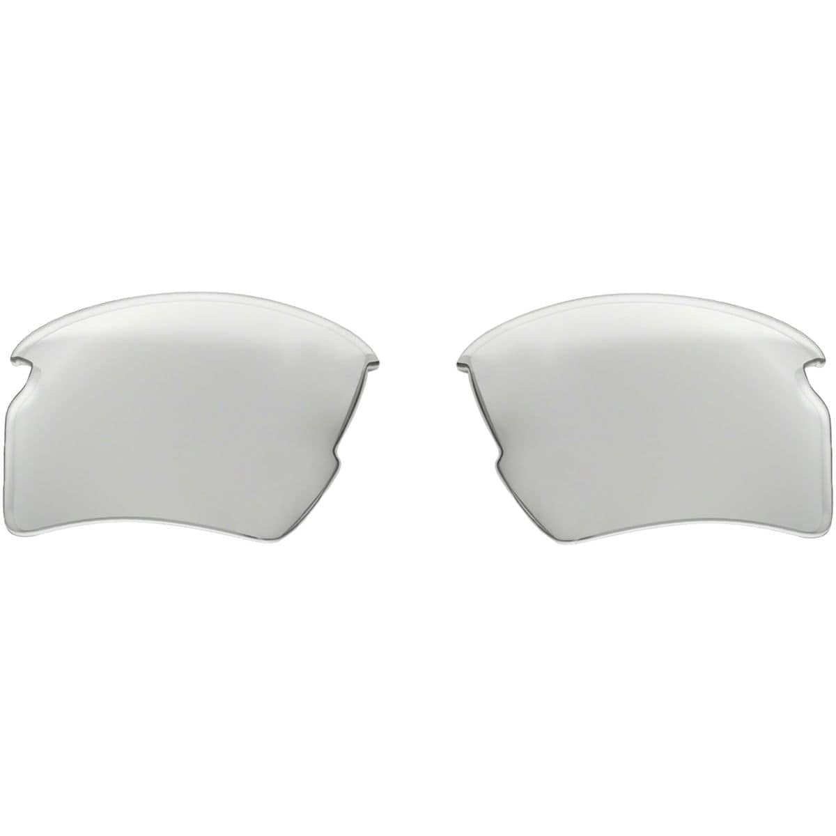 Oakley Flak 2.0 Rectangular Replacement Sunglass Lenses, Clear, 59 mm