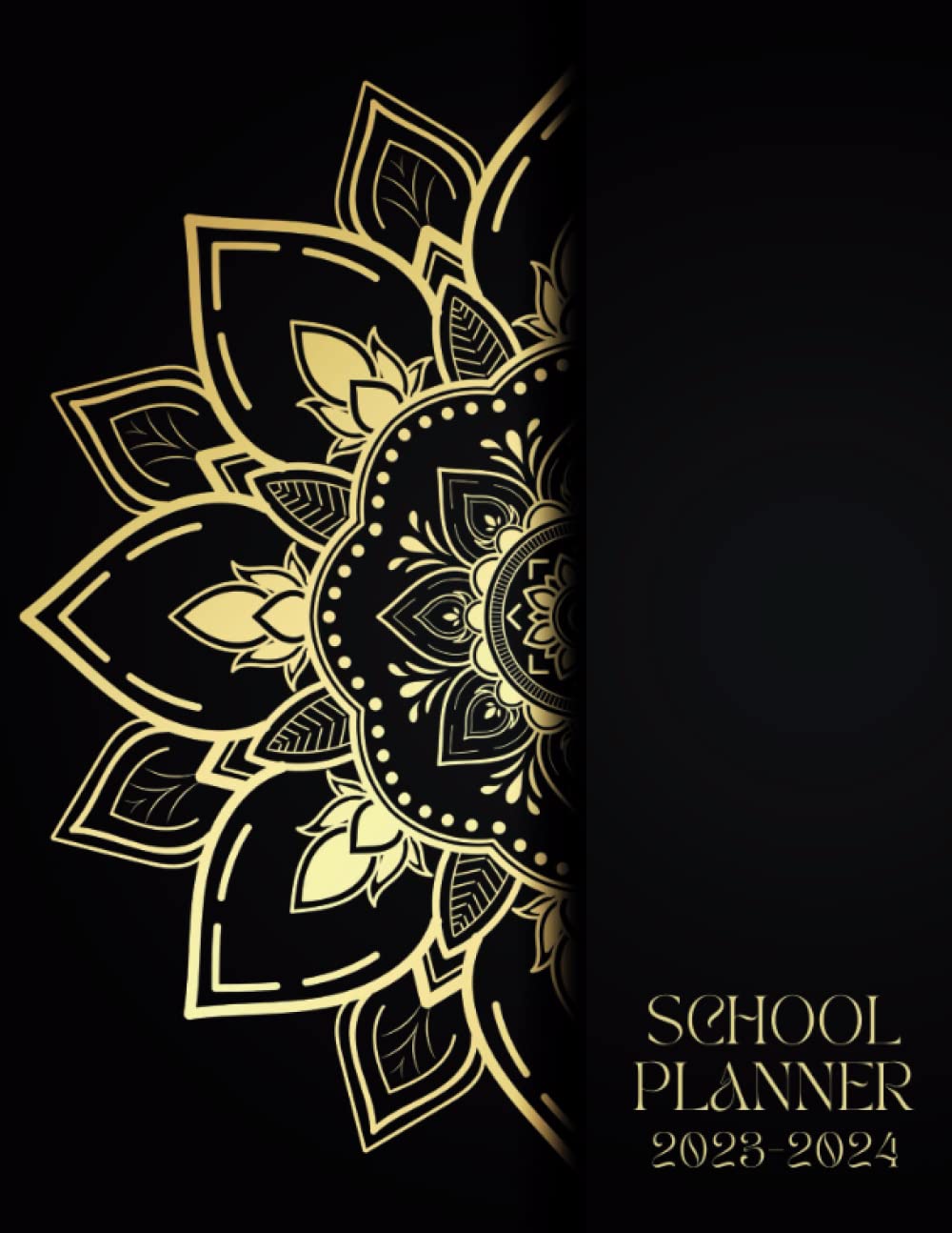 School Planner 2023-2024: (September 2023/June 2024) for girls, Primary - Middle School - High School - Student | 1 week on 2 pages | To-Do List, Homework Organizer | Size 8.5â x 11â Mandala Cover