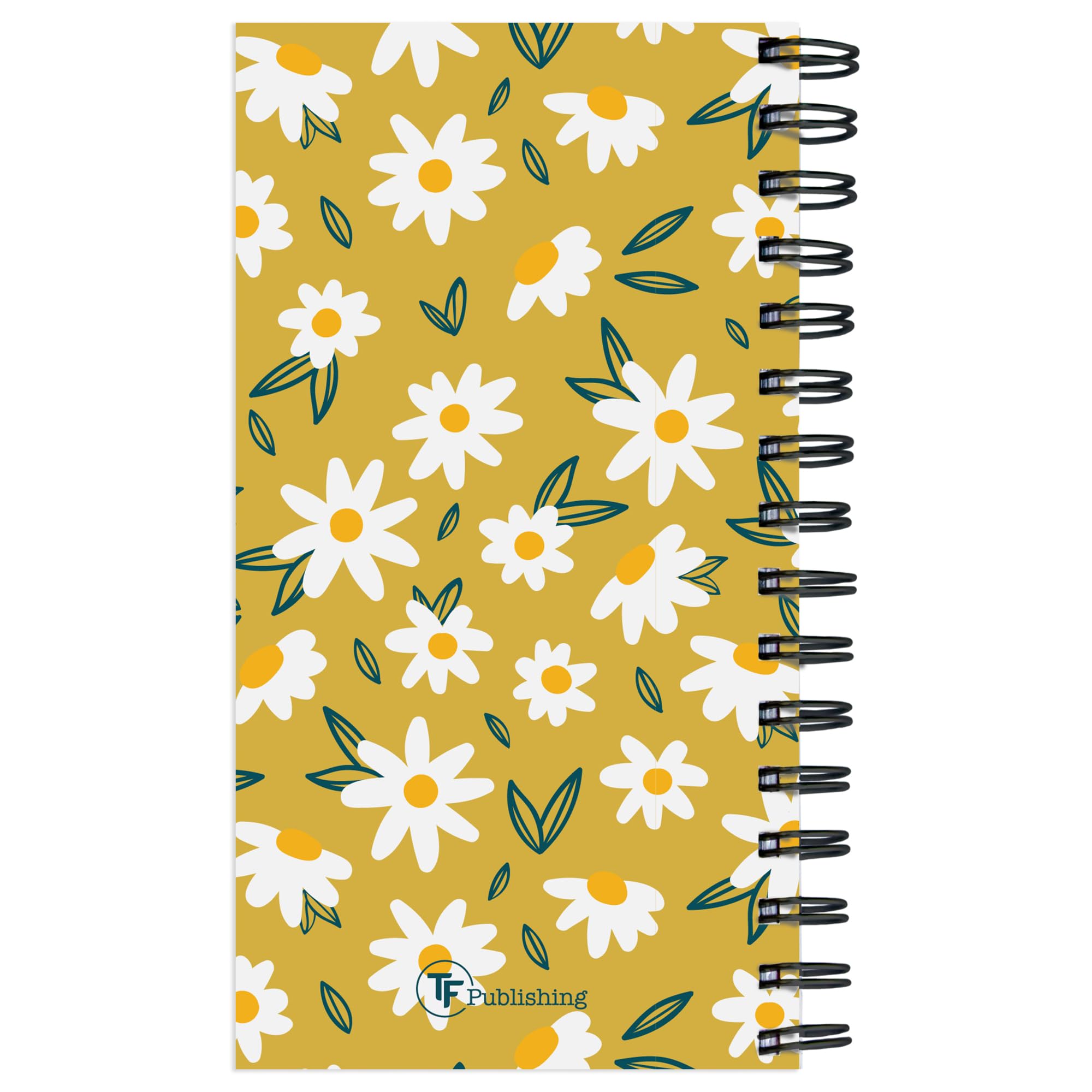 TF PUBLISHING 2024-2025 Daisy Days 2-Year Small Monthly Pocket Planner | 2-Page Large Calendar Grid and Lined Notes Section in Back | Monthly Day Planner for Purse | 3.5" x 6.5"