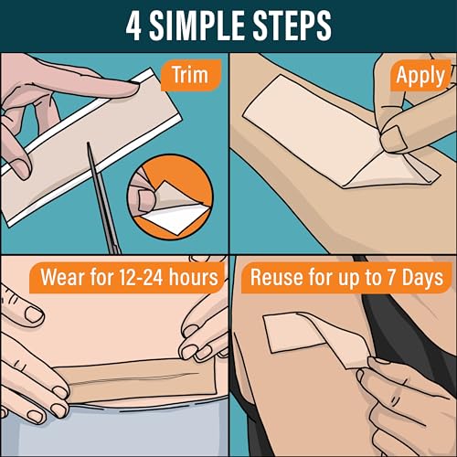 NUVADERMIS Silicone Scar Tape for Surgical Scars - 120" x 1.5" Roll - Extra Long Scar Sheets for C-Section, Tummy Tuck, Keloid, and Surgical Scars - Reusable Medical Grade Silicone Scar Tape - 1 Pack