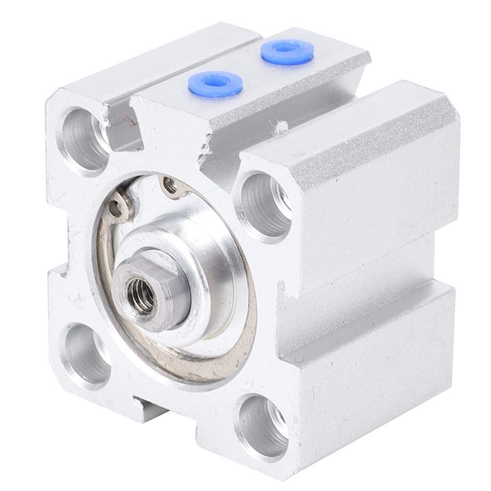 SDA20x5 Pneumatic Air Cylinder Double Acting Aluminum Alloy Thin Air Cylinder 20mm Inner Diameter 5mm Stroke
