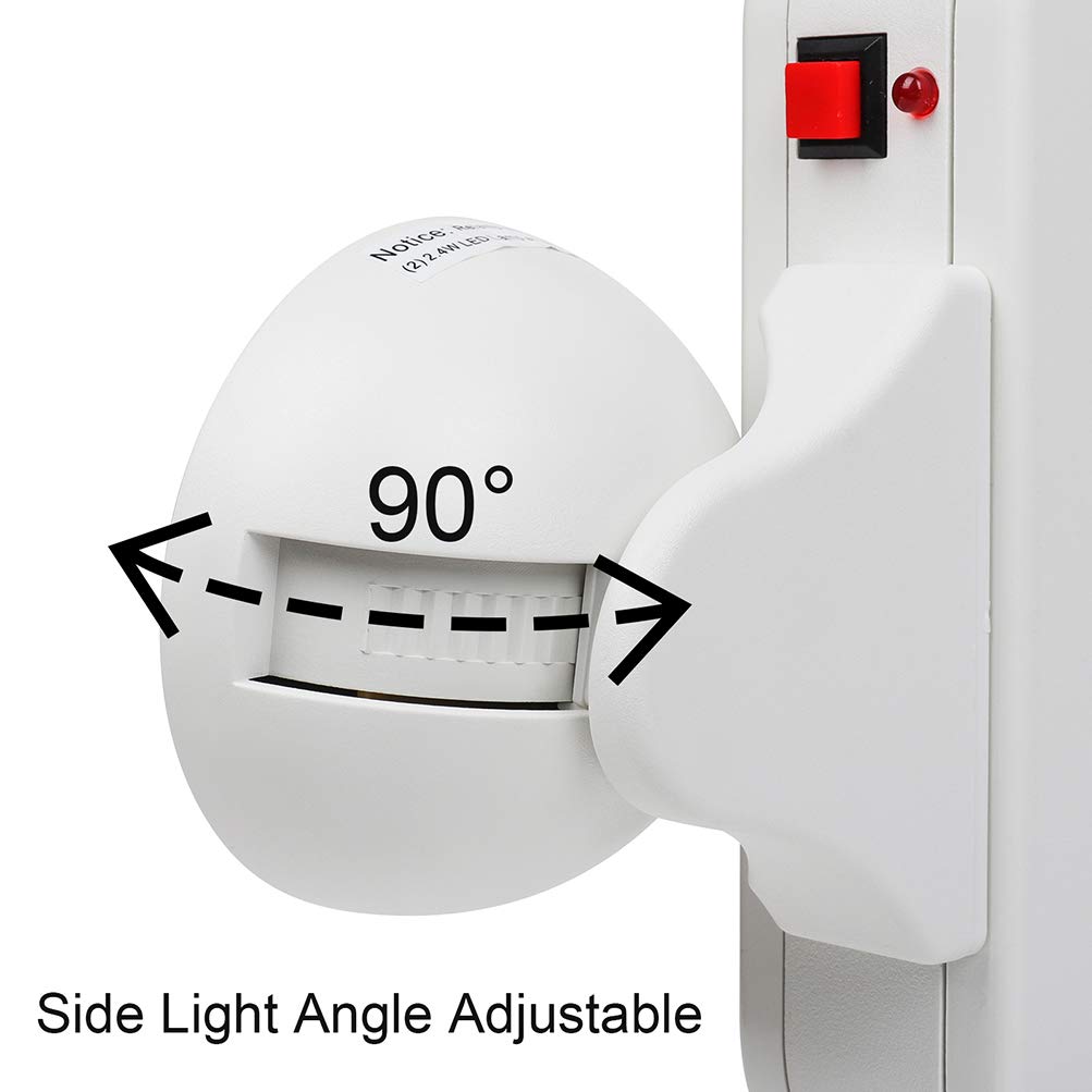 Red Letter Exit Sign Emergency Lights Office Shopping Mall School Exit Sign LED Adjustable Head Emergency Exit Lighting Red Combo Exit Sign Emergency Lights Backup Battery Commercial Grade