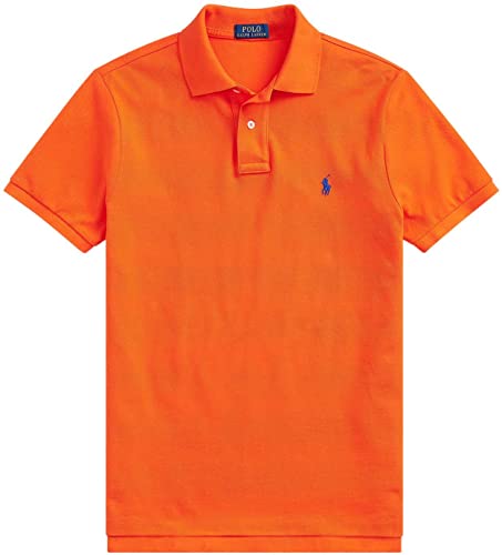 Polo Ralph Lauren Men's Classic Fit Mesh Polo Shirt (X-Large, Royal Blue (Light Blue Pony))