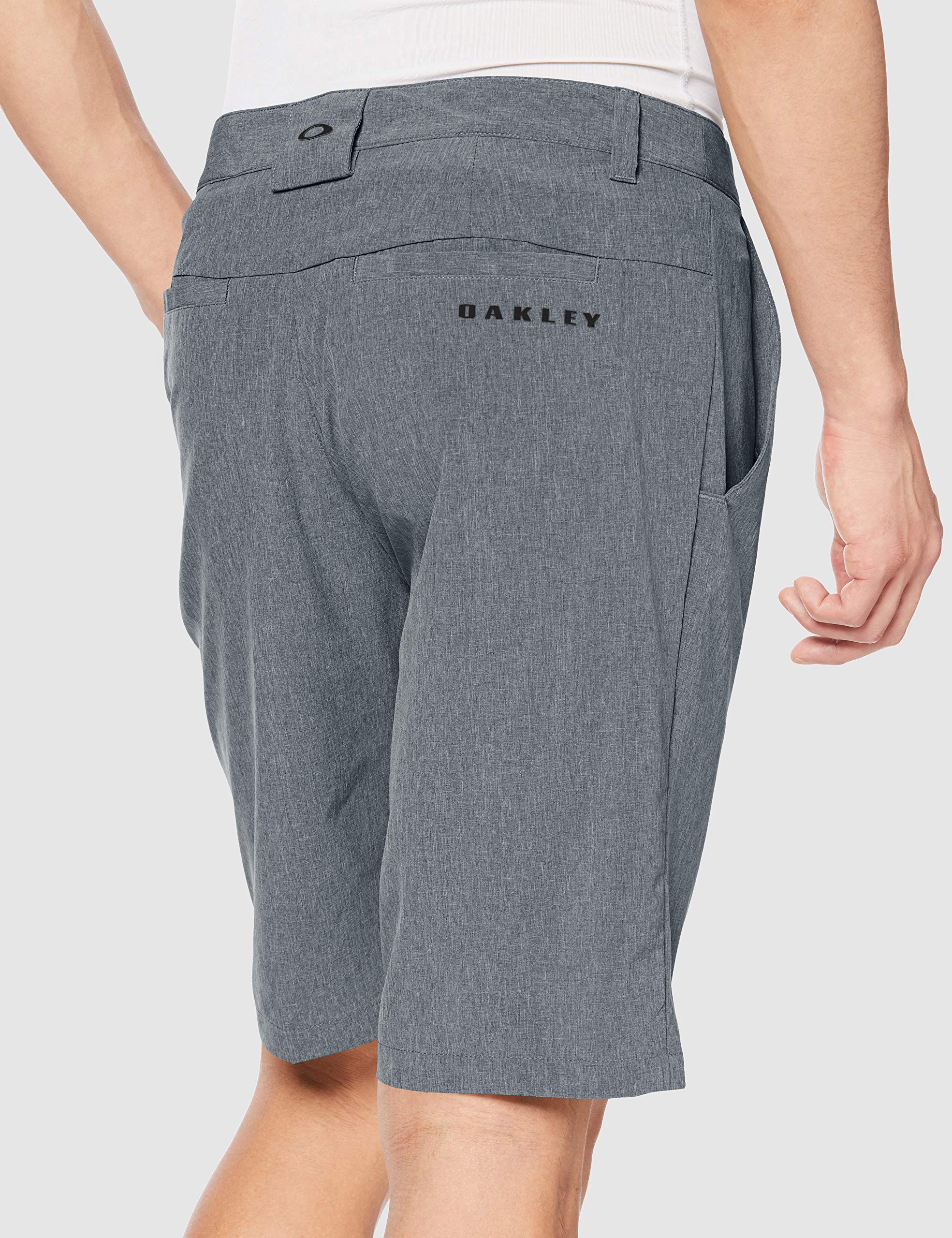 Oakley Men's TAKE PRO Short 2.0, Dark Grey HTHR, 36