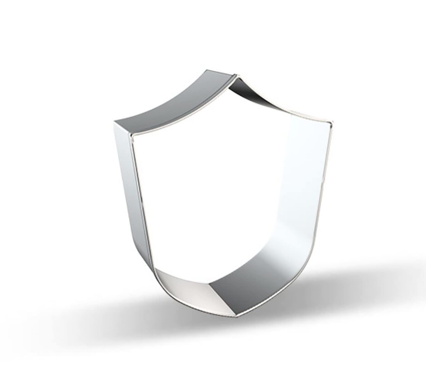 WJSYSHOP Military Shield Shape Cookie Cutter