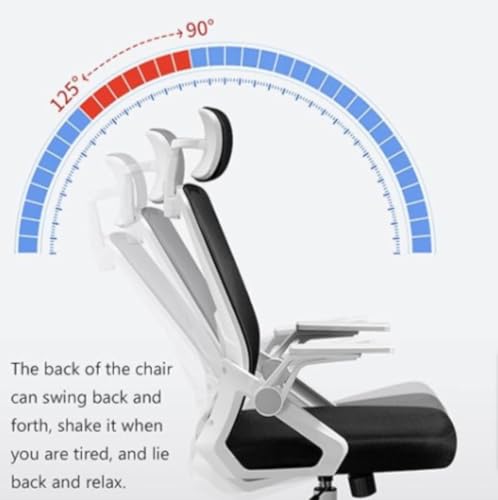 Office Chair, Ergonomic Desk Chair, High Back, Gaming Chair, Large High Reclining Chair, Comfortable Office Desk Chair Lumbar Support, Quality Breathable Mesh Computer Chair Adjustable Armrests
