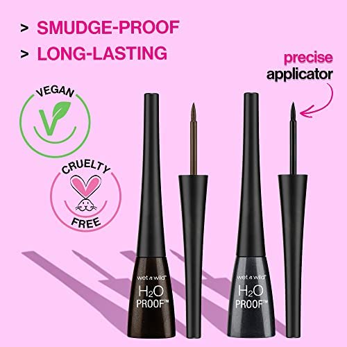 wet n wild Liquid Eyeliner Liner H20 Proof Black