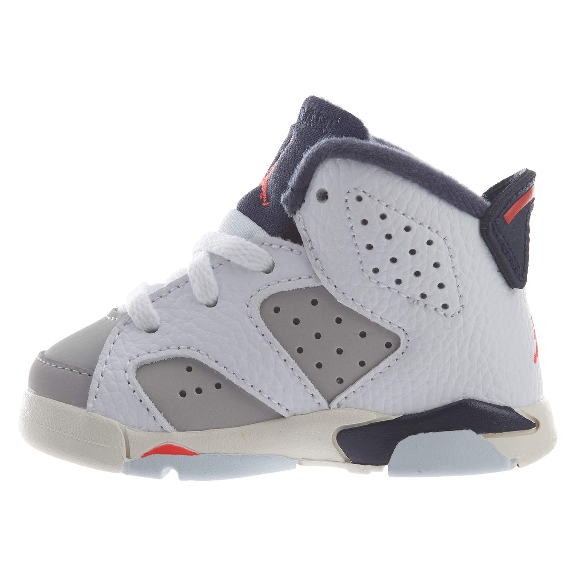 Nike Toddler Jordan 6 Retro Tinker White/Infrared 23-Neutral Grey (10 M US Toddler)