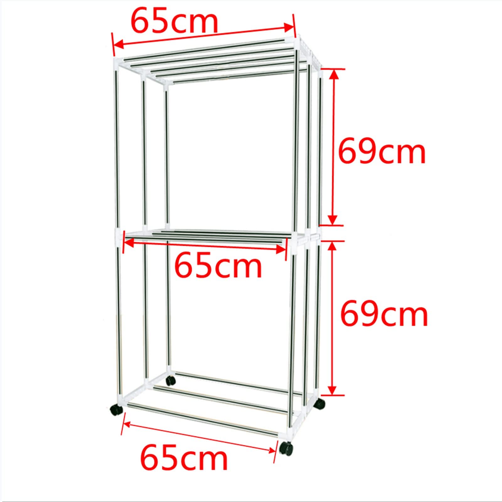 Portable Foldable Clothes Dryer Electric Drying Rack with Heater Low Noise Touch Screen for Home,RV,Student Dorm and Apartment Indoor