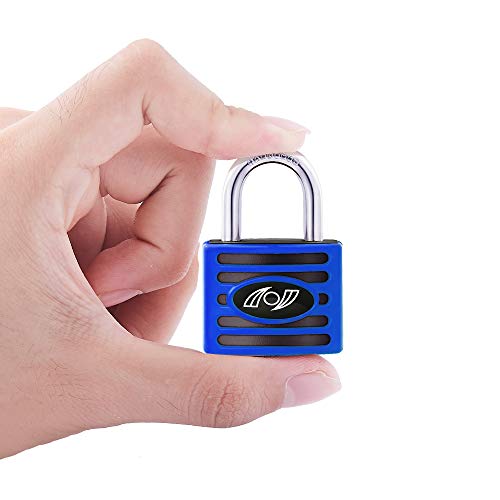 Padlock (Pack of 3) 35 mm - (Heavy Duty Security) Lock, Padlock with 3 Keys for School & Home Exterior Gates, Sheds, Lockers, Tool Box, Warehouse And More!