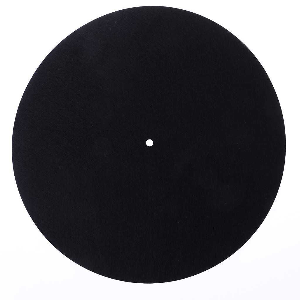 RGBIWCO - Turntable Mat,Felt Turntable Platter Mat LP Slip Mat Audiophile 3mm Thick For LP Vinyl Record