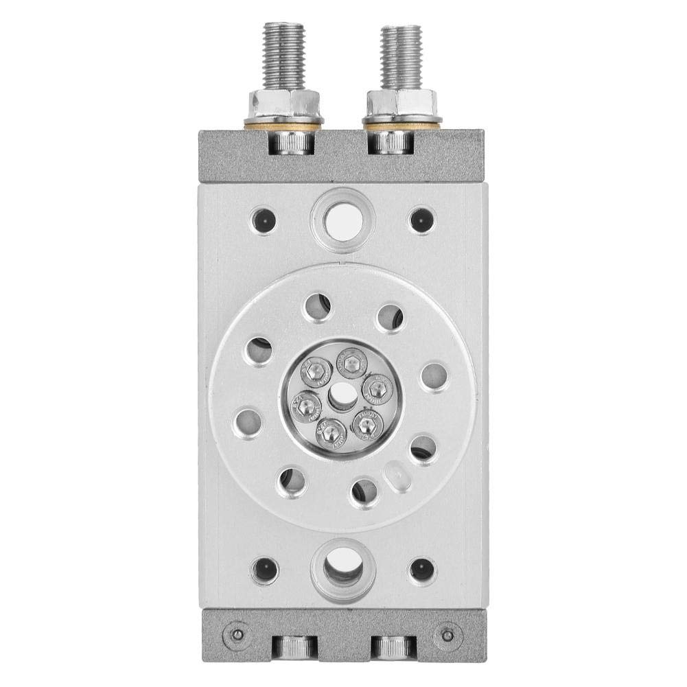 Pneumatic Cylinder, SMC Type 15mm 180 Degree Rotary Pneumatic Air Cylinder, M5*0.8 Import Size, 0.1-1.0MPa